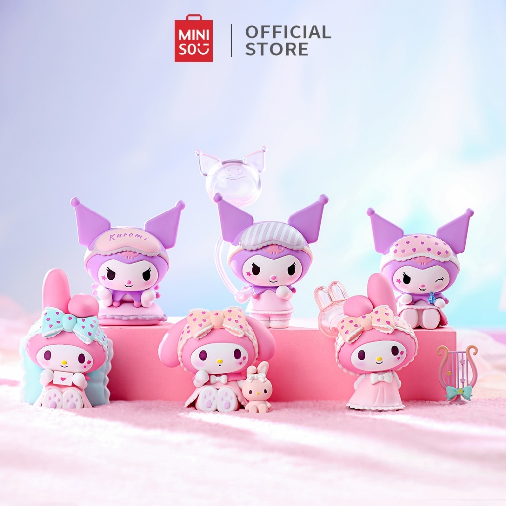 Jual MINISO TOY - MINISO Official Kotak Buta Blind Box Figure Model Action Sanrio Figure Model ...