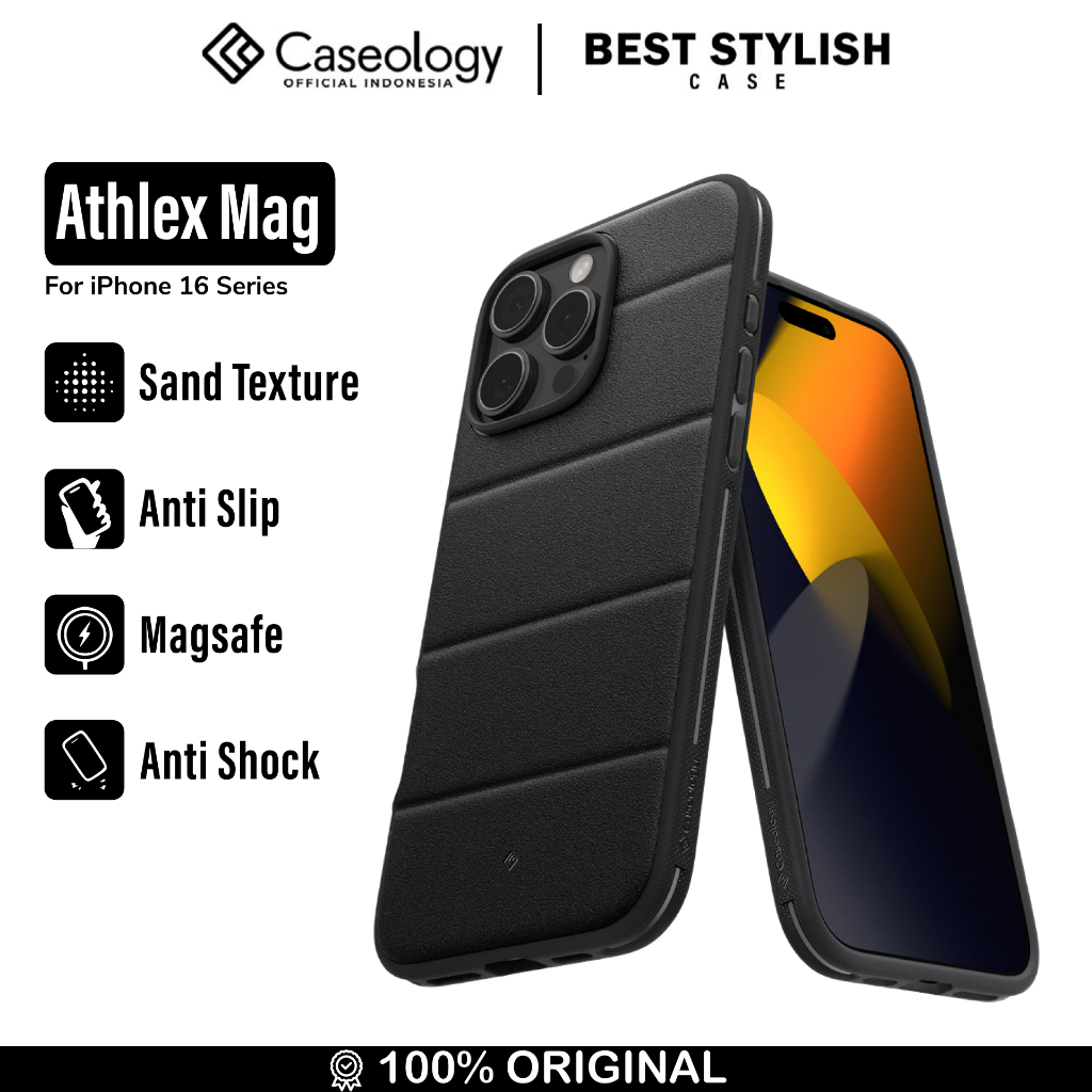 Jual Case iPhone 16 Series Pro Max Plus Caseology Athlex by Spigen Anti ...