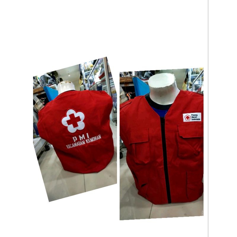 Jual rompi pmr#rompi PMI bahan risptok | Shopee Indonesia
