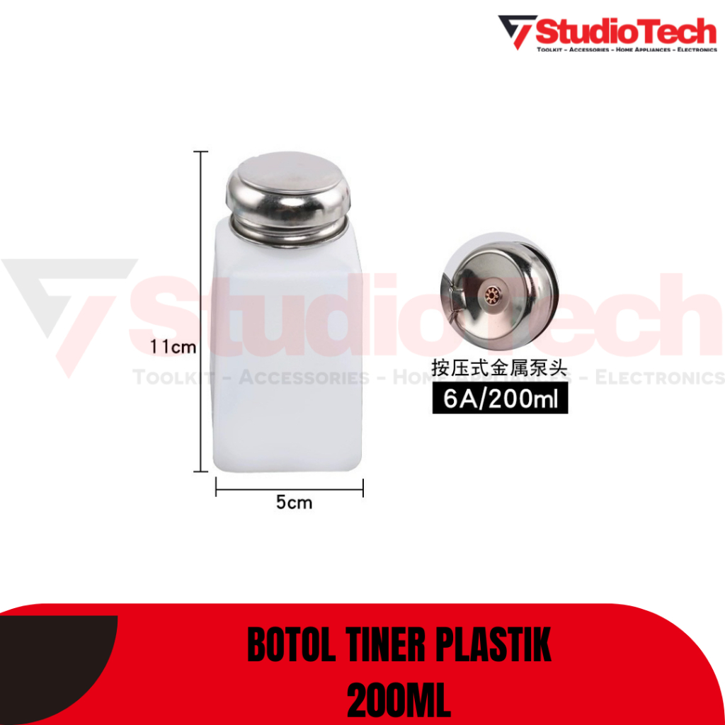 Jual BOTOL TINER THINER THINNER ALKOHOL 200ML | Shopee Indonesia