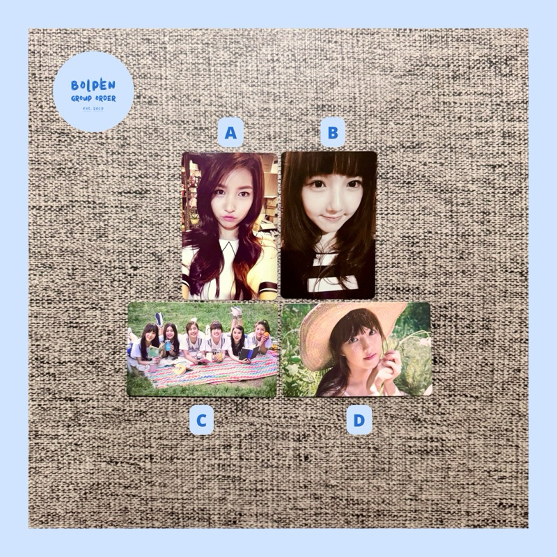 Jual [READY STOCK] Photocard GFRIEND 2nd Mini Album Flower Bud Sowon Yerin Eunha Yuju Sinb Umji ...