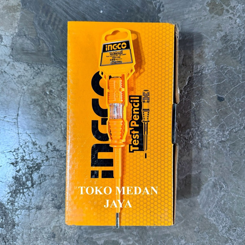 Jual TEST TES PEN TESPEN LISTRIK AC 10-500 VOLT MODEL BESAR INGCO 100% ...