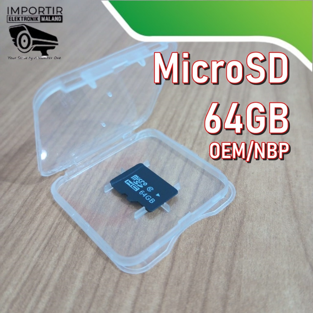 Jual Micro SD CCTV OEM 64GB CLASS 10 / MEMORY CCTV WIRELESS | Shopee ...