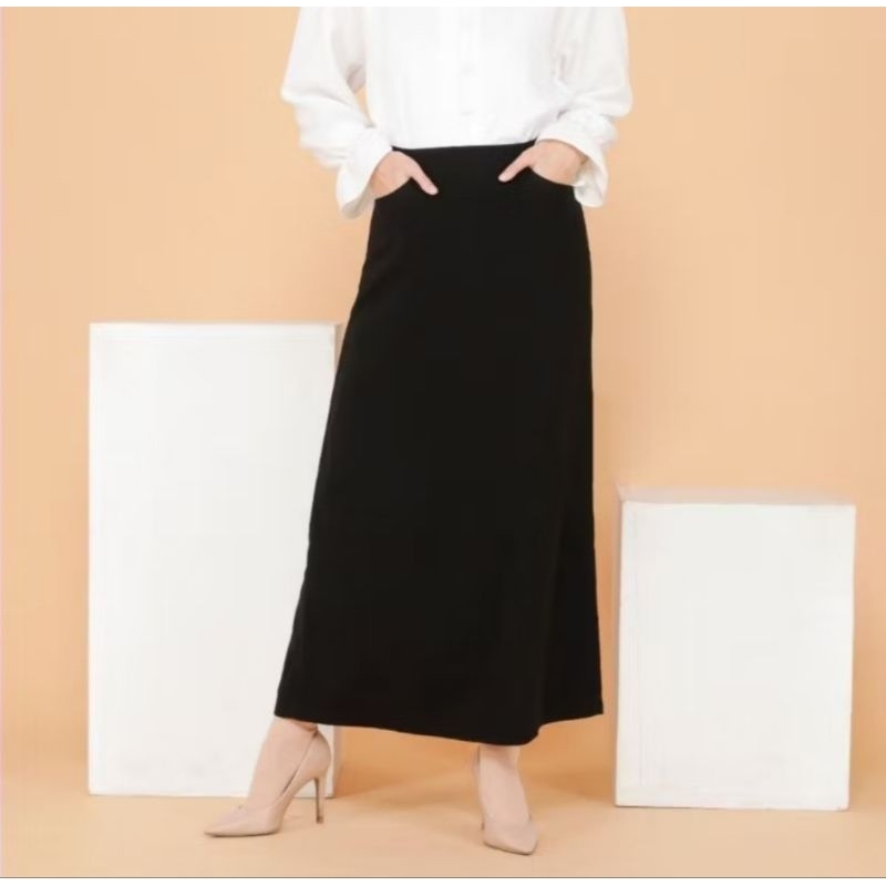 Jual Rok Kerja Bahan Wanita Panjang Merk Cellia 2532 / Bawahan Rok ...