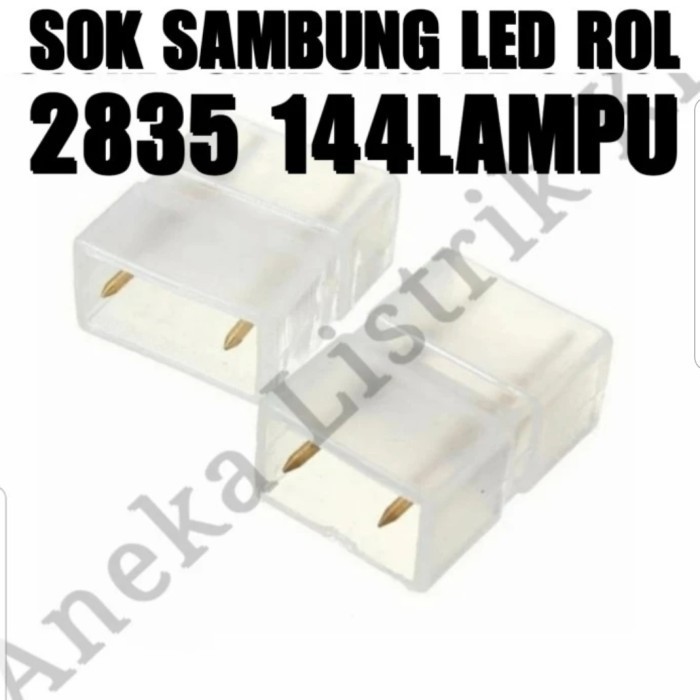 Jual KABEL SOCKET LED ROL SELANG SMD 5050 2835 120 LAMPU LED 2835 144 ...