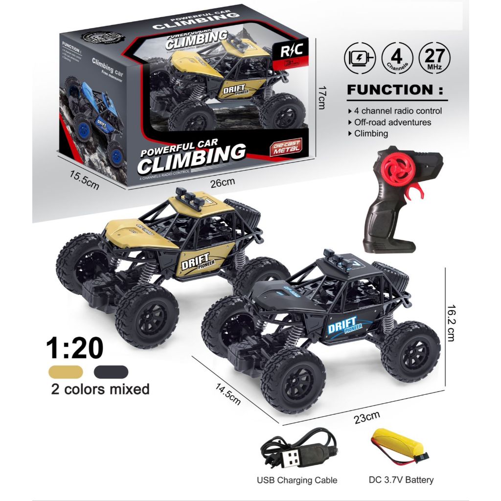 Jual WTBS Mainan Anak RC CLIMBING DRIFT PIONEER RC Mobil Off Road ...