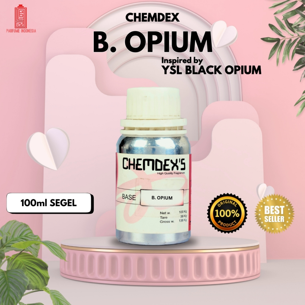 Jual bibit parfum murni B. OPIUM CHEMDEX'S 100ML SEGEL | Shopee Indonesia