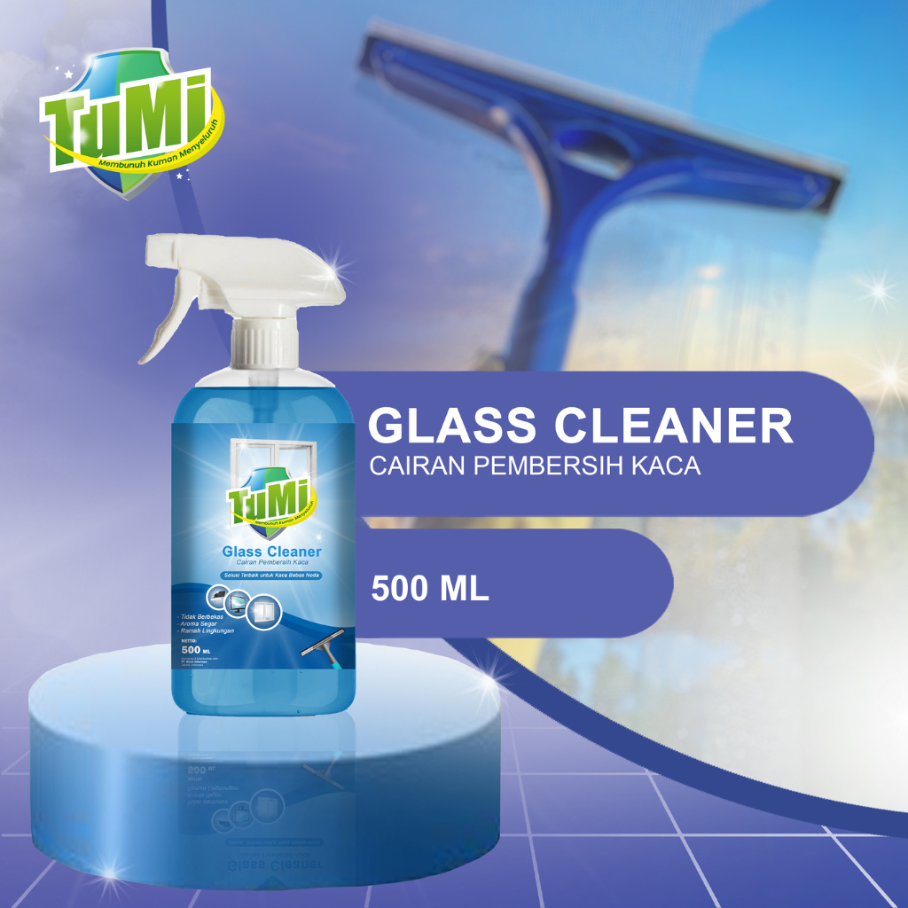 Jual Pembersih Kaca Cair Anti Noda Glass Cleaner Botol Spray 500ml ...