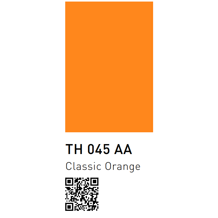 Jual TACO HPL TH 045 AA - CLASSIC ORANGE - SOLID - DOFF | Shopee Indonesia