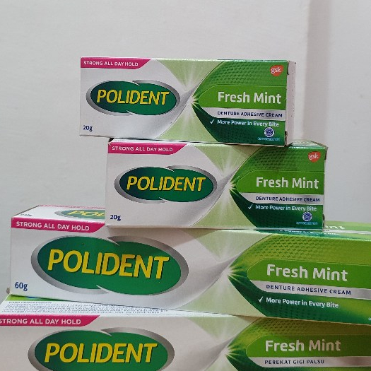 Jual Polident Denture Adhesive 20-60gr/ Polident 3D hot flavour 20-60gr ...