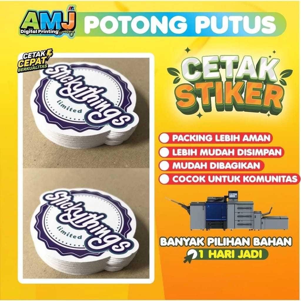 Jual Jasa Cutting Kertas & Stiker_Setengah Putus & Putus ukuran A3 ...