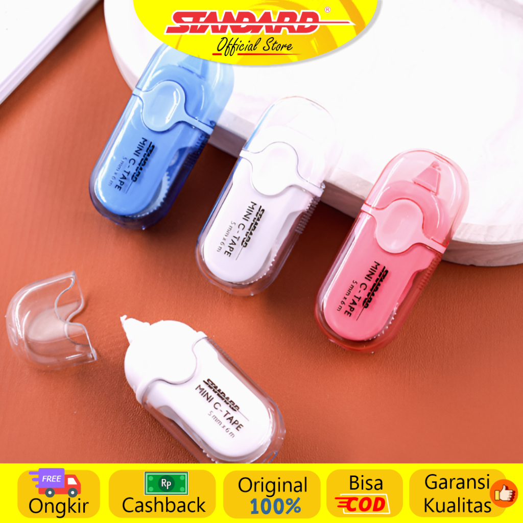 Jual Standard - Correction Tape ( Penghapus Pulpen / Pena / Pen ...