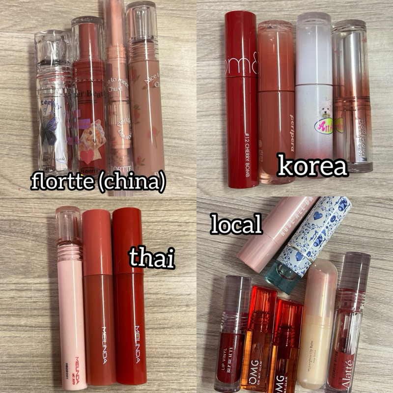 Jual (read desc) flash sale preloved lip product tint balm gloss ...