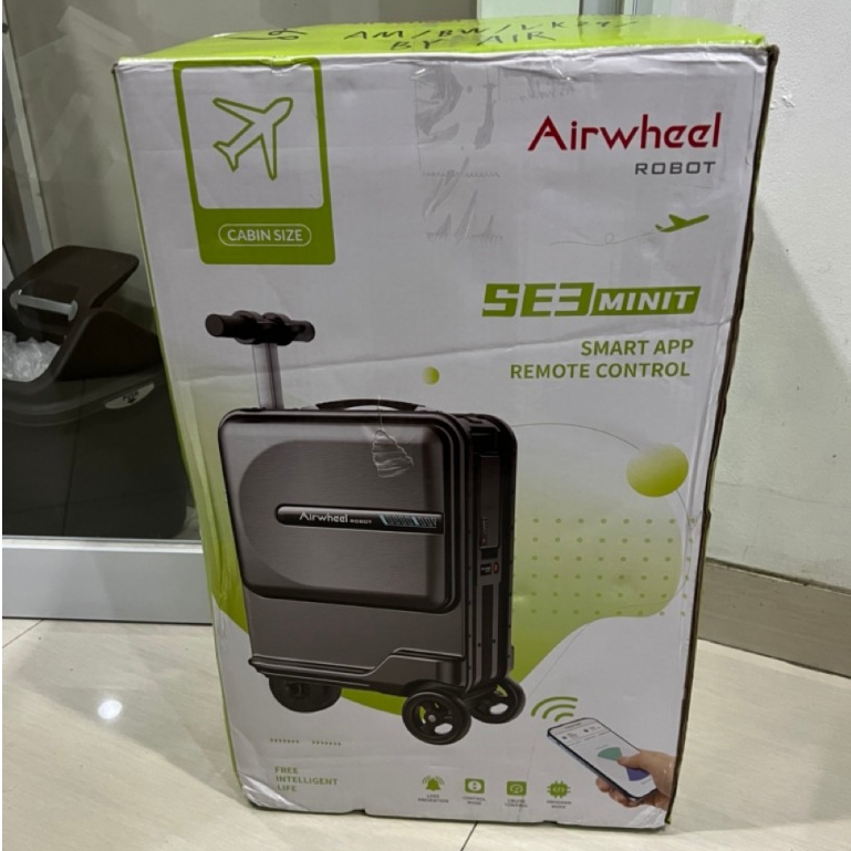 Jual koper kabin air wheels s3 mini size 20 inch , koper scooter, koper ...