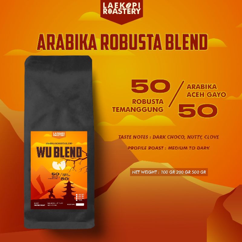 Jual Kopi Espresso Wu Blend | Arabica Robusta 50-50 Grade 1 House Blend ...