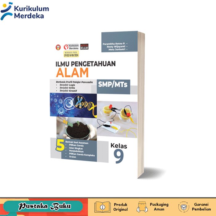 Jual Buku Ilmu Pengetahuan Alam (IPA) SMP/MTs Kelas IX/9 Kurikulum Merdeka | Shopee Indonesia