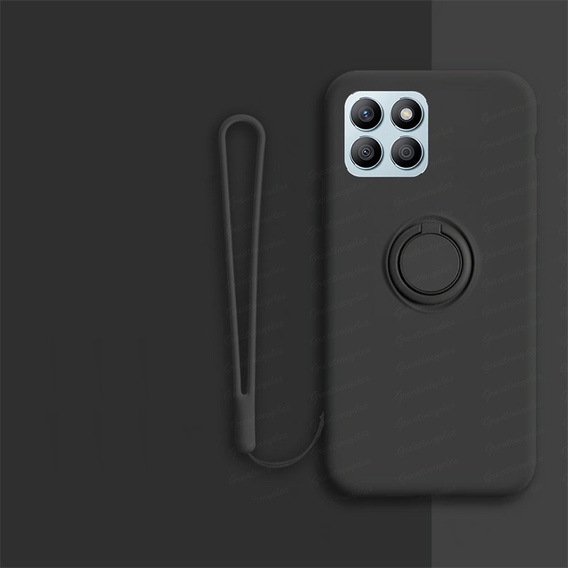 Jual Case Zte Blade A55 Silikon Hitam Premium Free Ring Tali Lanyard ...