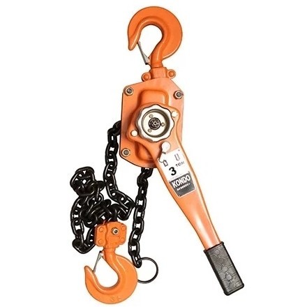 Jual Katrol Lever Block Chain Hoist 3 Ton x 1,5 Meter KONDO | Shopee ...