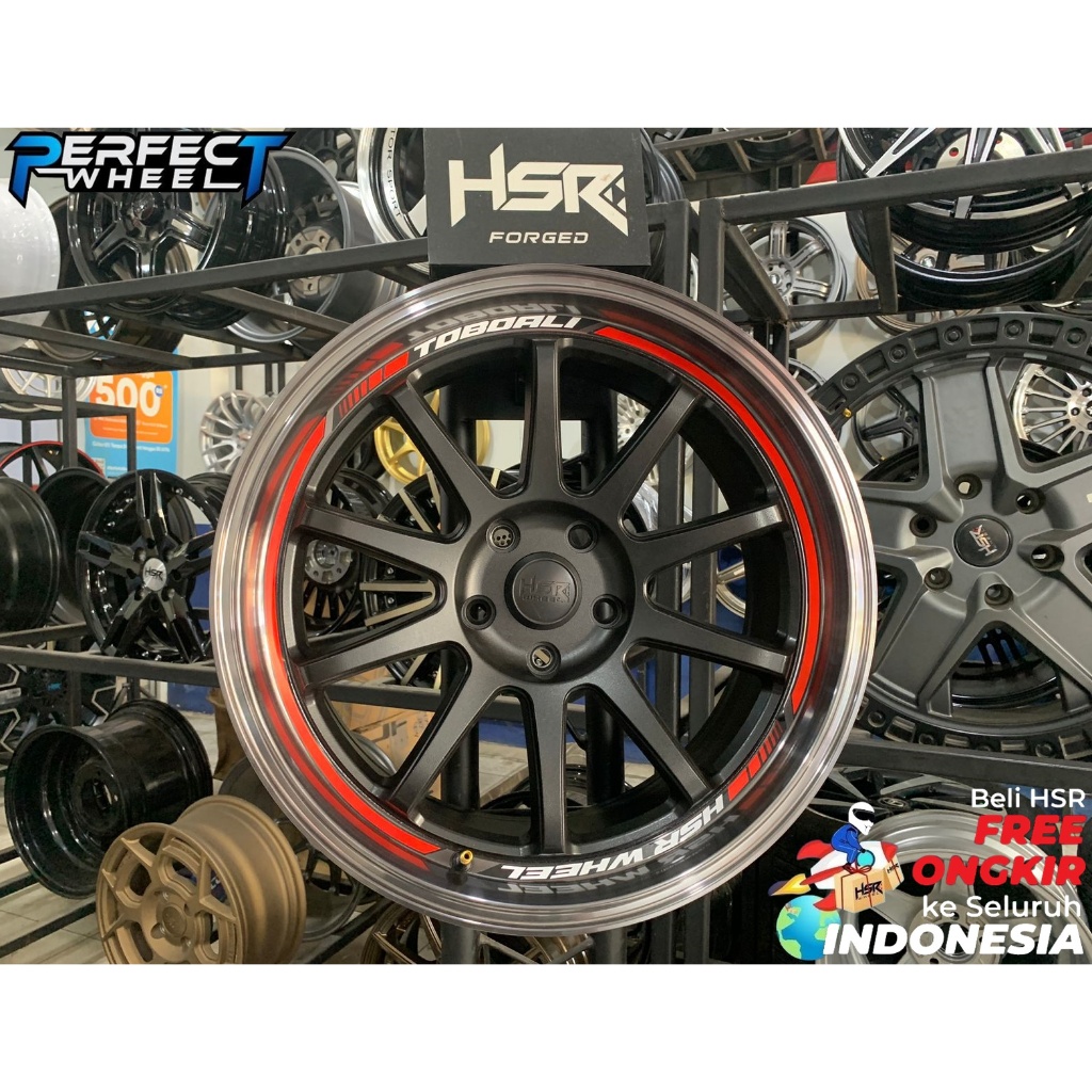 Jual Velg Mobil Innova R17 HSR Toboali Velg Racing Ring 17 Lebar 8,5 Buat Camry Civic Fd Terios ...