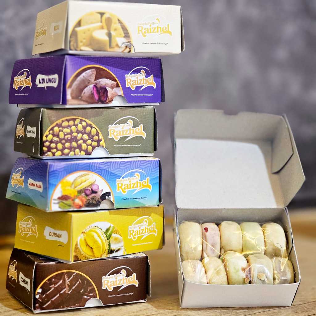 Jual PAKET 6 BOX BAKPIA PATHOK RAIZHEL ISI 10 | Shopee Indonesia