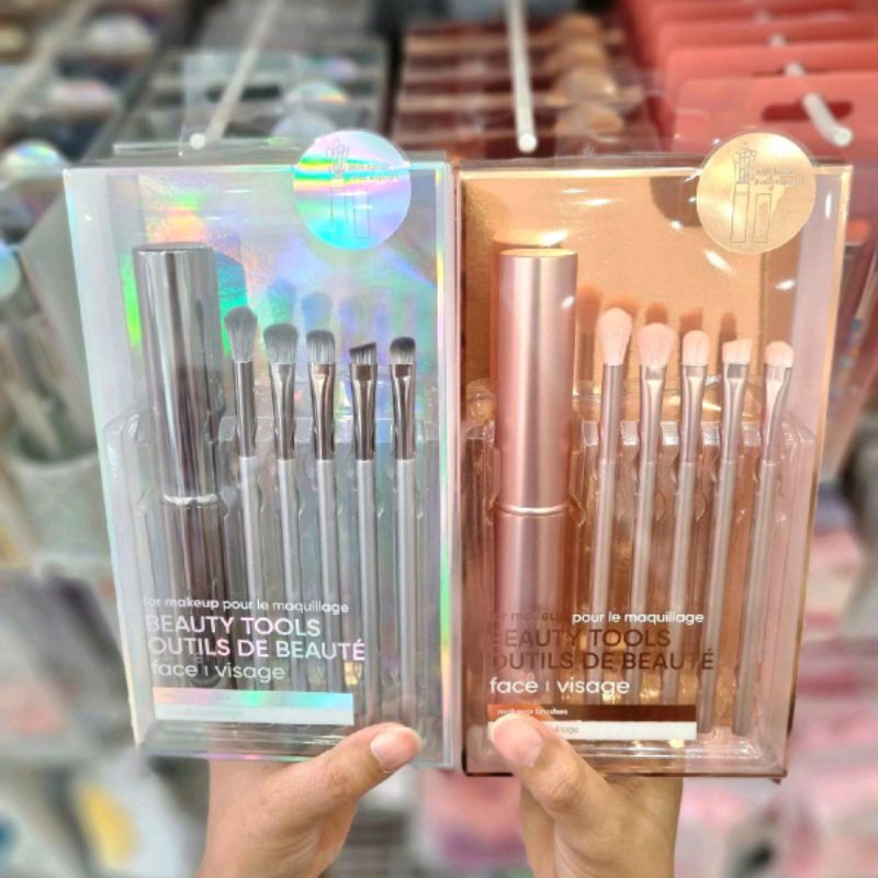 Jual Miniso Beauty Tools Makeup Brushes One Set / kuas set makeup ...