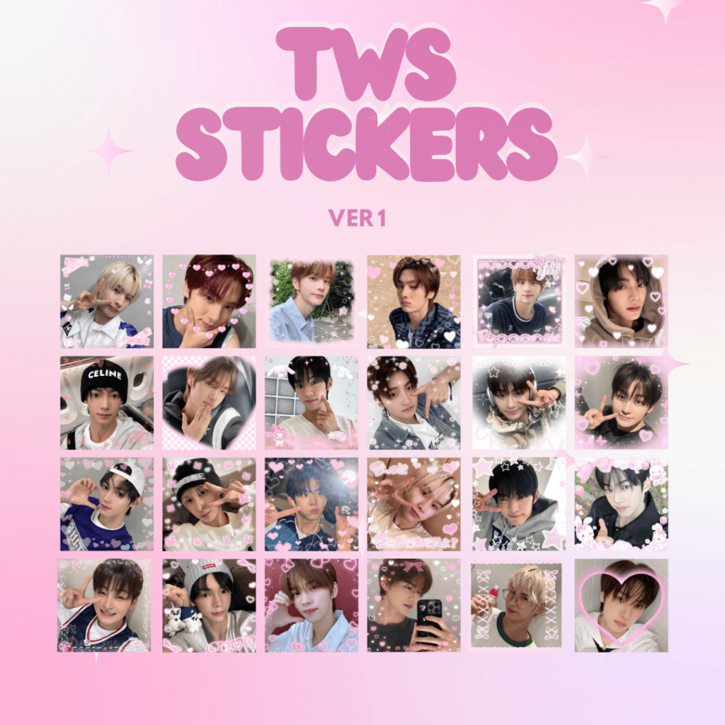 Jual [90 PCS] TWS LOVE MAIL STICKER FREBIESS STICKER DECO KPOP | Shopee Indonesia