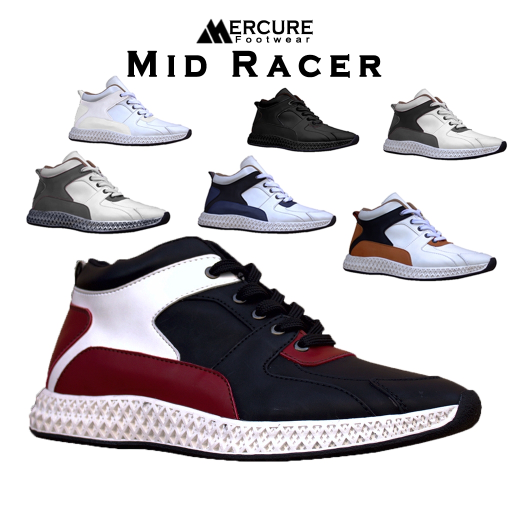 Jual Mercure Footwear - Mid Racer | Sepatu High Sneakers Pria Ukuran ...