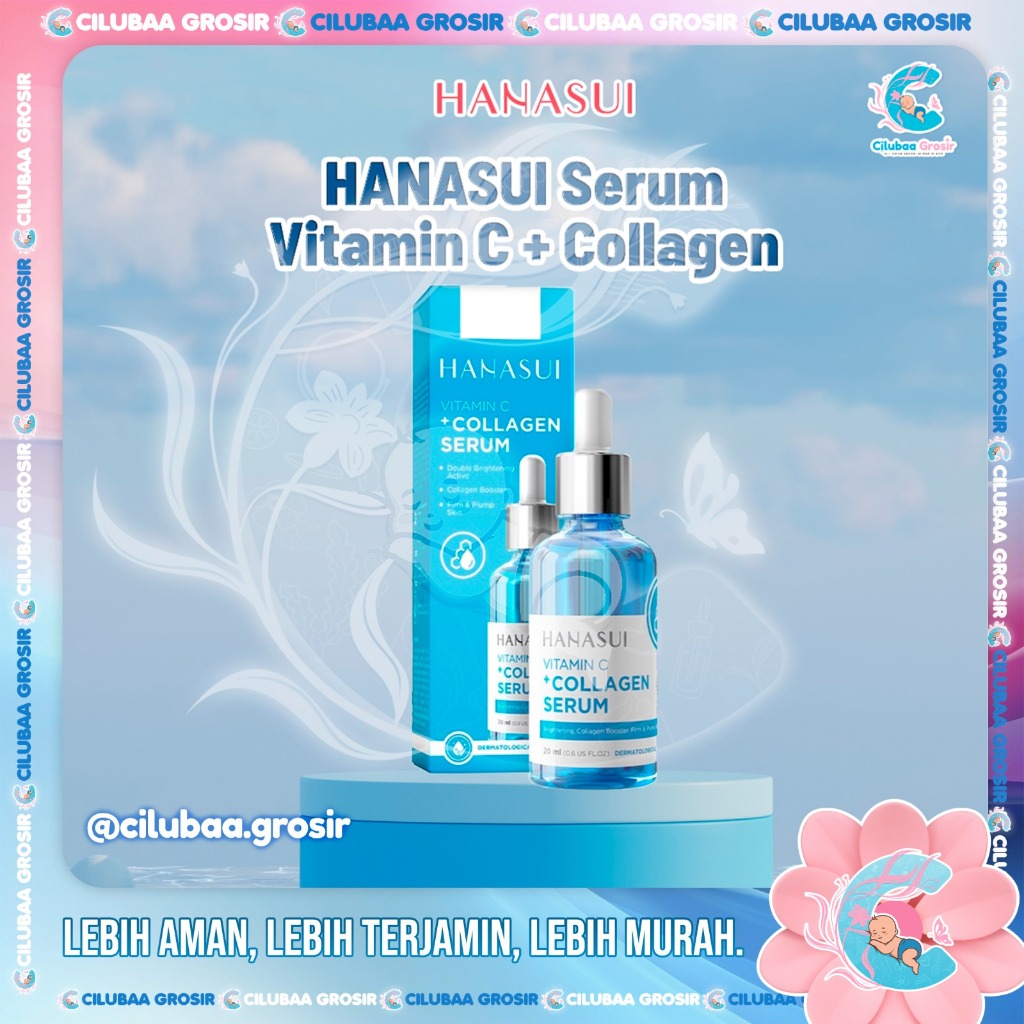 Jual HANASUI Serum Vitamin C + Collagen 20ml || Serum Hanasui | Shopee ...