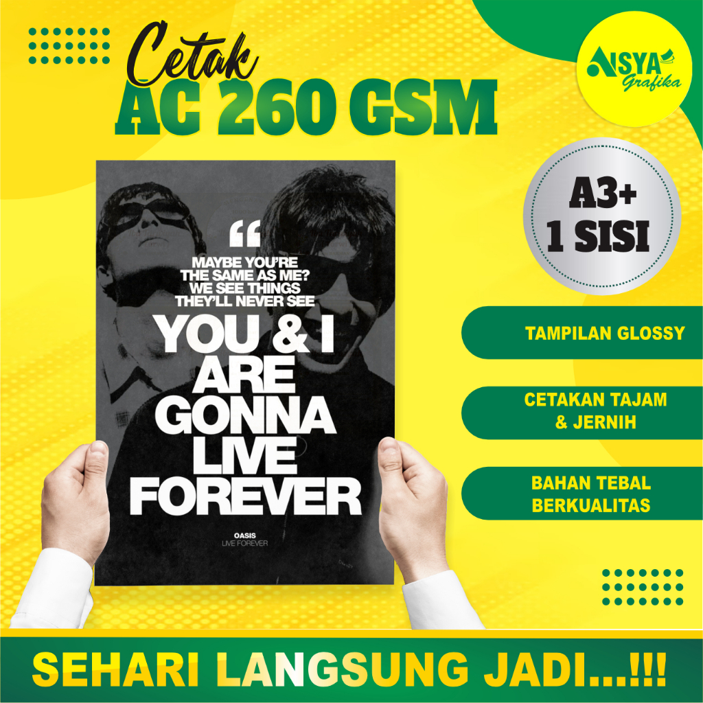 Jual CETAK A3+ ART CARTON 260 | AC 260 | art carton 260 GSM | famlet ...