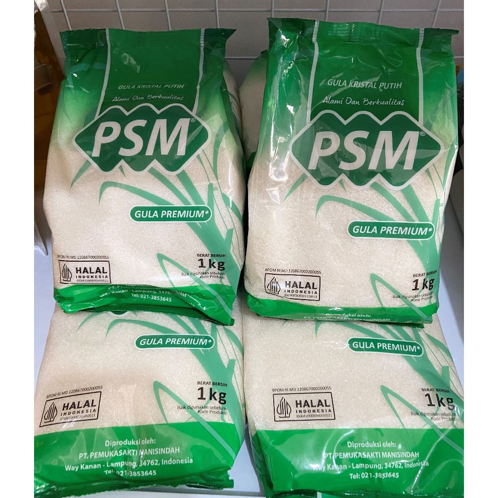 Jual Gula psm 1 kg gula pasir premium berkualitas | Shopee Indonesia