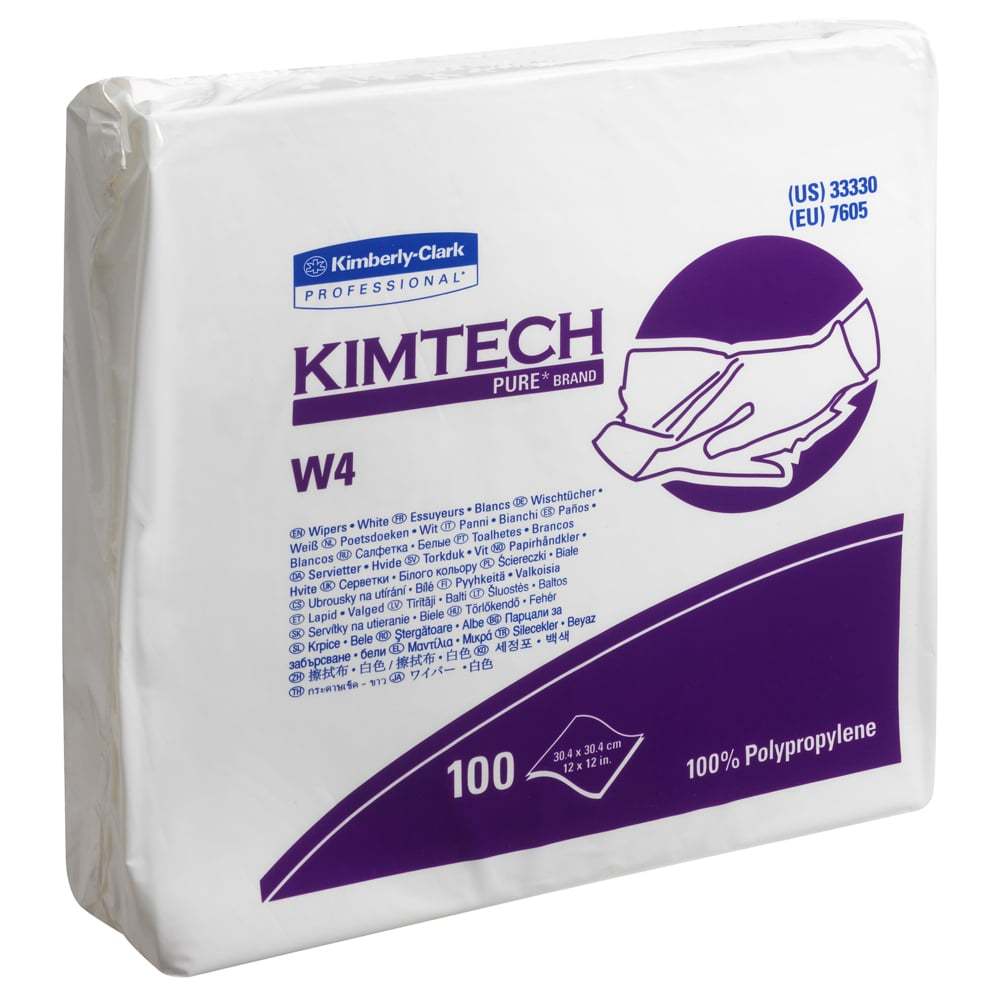 Jual Kimtech Pure*W4 Critical Task Wipers, 1 ply, 100 sheets per pack ...