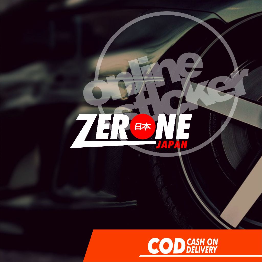 Jual Stiker Zerone Japan | cutting menyala | Shopee Indonesia