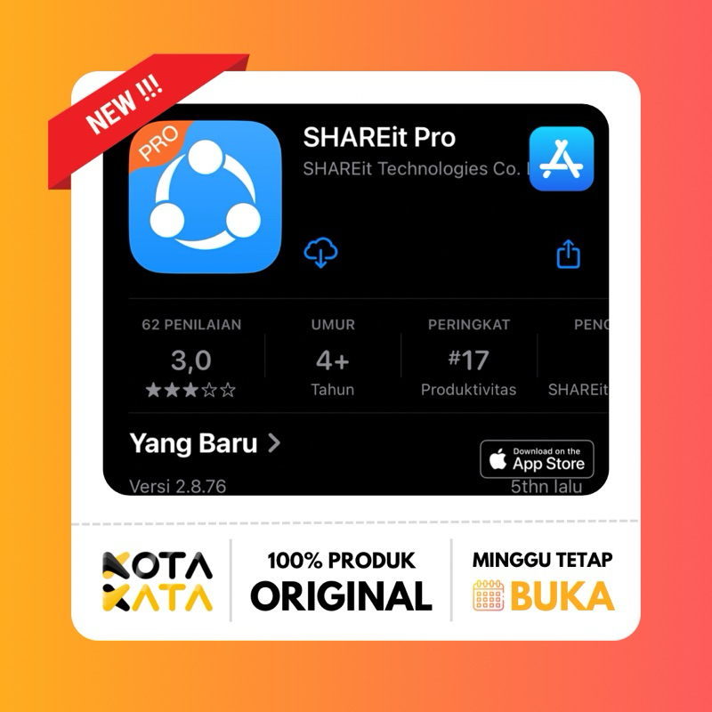 Jual App SHAREit Pro (Original) for iOS | Shopee Indonesia