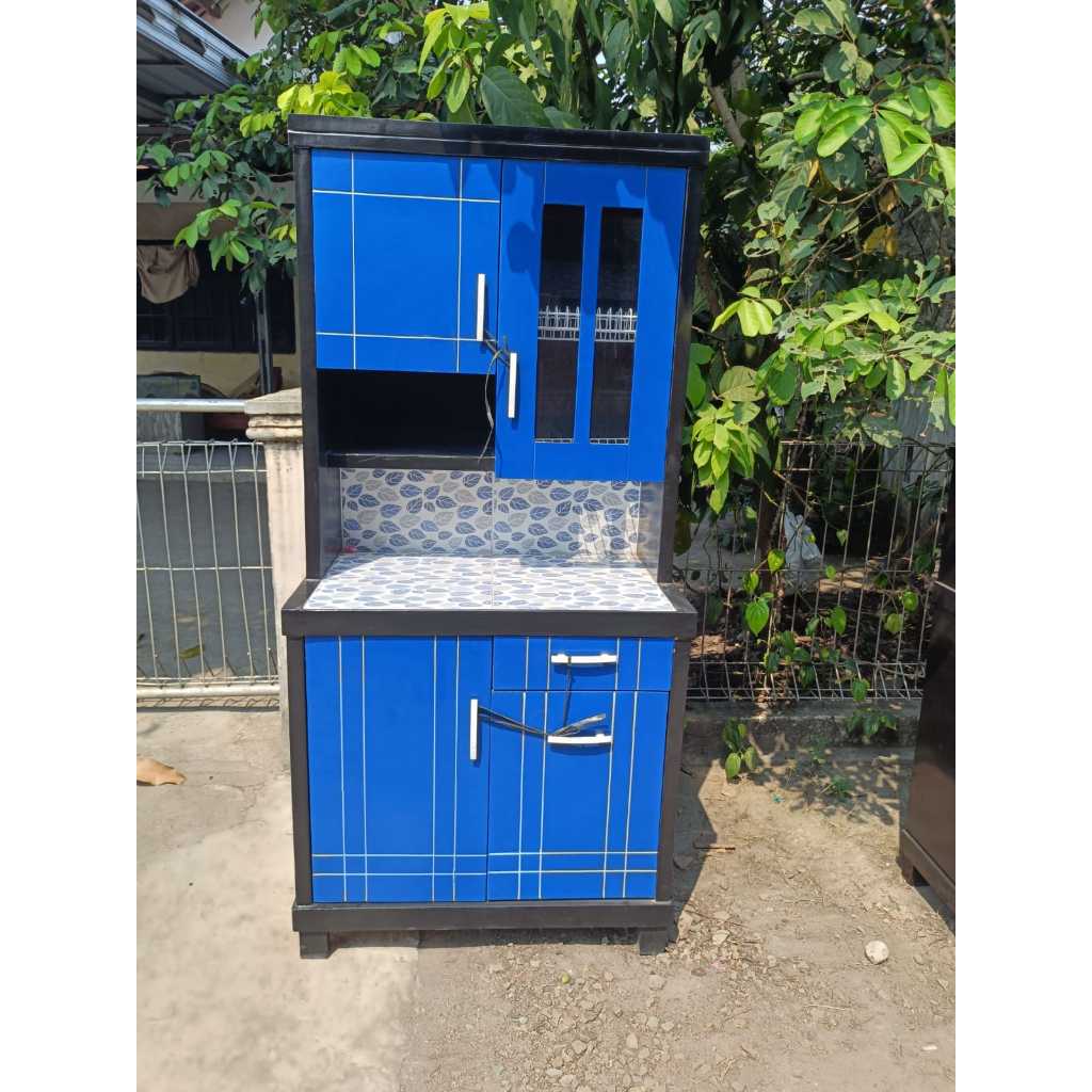 Jual RAK DAPUR MURAH / LEMARI DAPUR MURAH / RAK DAPUR 2 PINTU / RAK ...