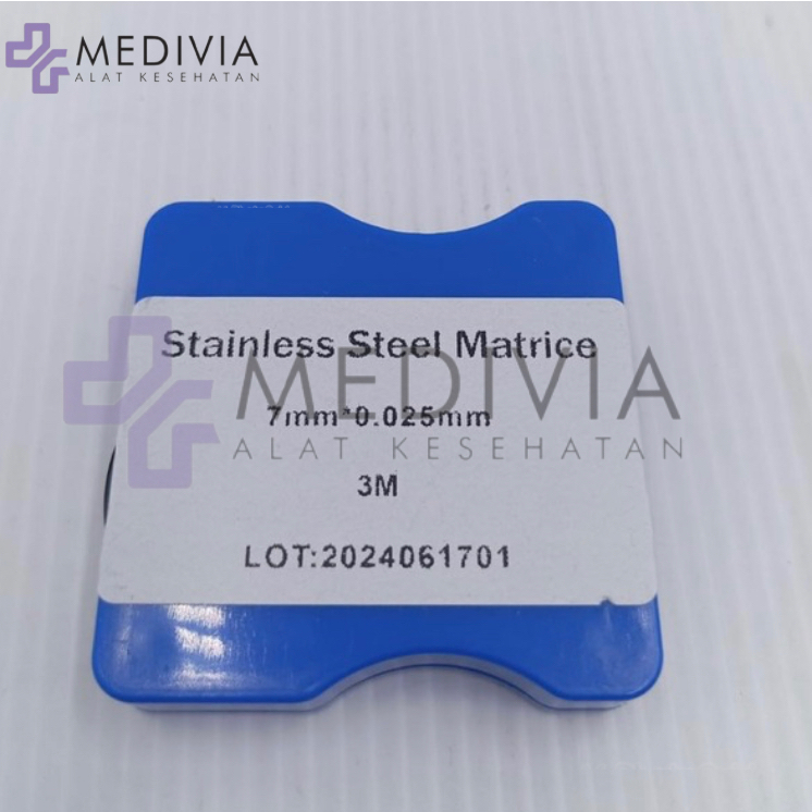 Jual DENTAL MATRIX BAND METAL ROLL MATRIKS UNIVERSAL LOGAM GIGI STEEL ...