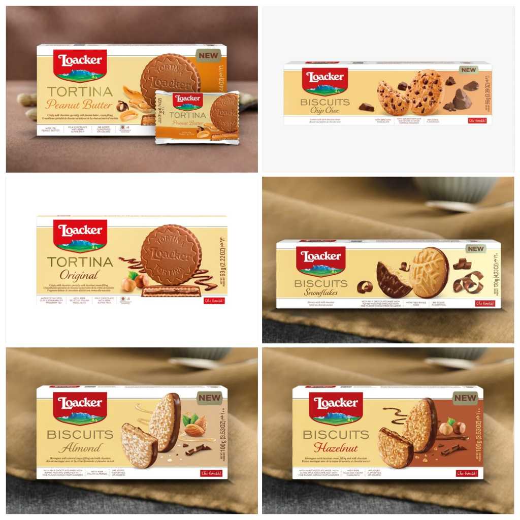 Jual SALE !!! Loacker Patisserie, Tortina, Biscuit Italy HALAL | Shopee ...