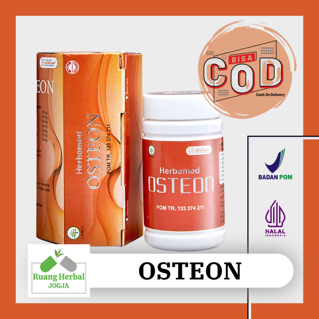 Jual Herbamed OSTEON, Herbal untuk Osteoporosis & Pengapuran Tulang ...