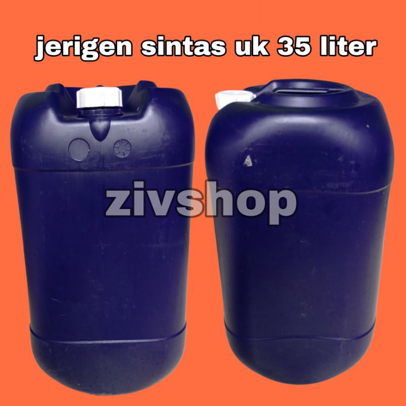 Jual JERIGEN 35 LITER SINTAS BEKAS DAN MURAH (PALING BANYAK DI CARI ...