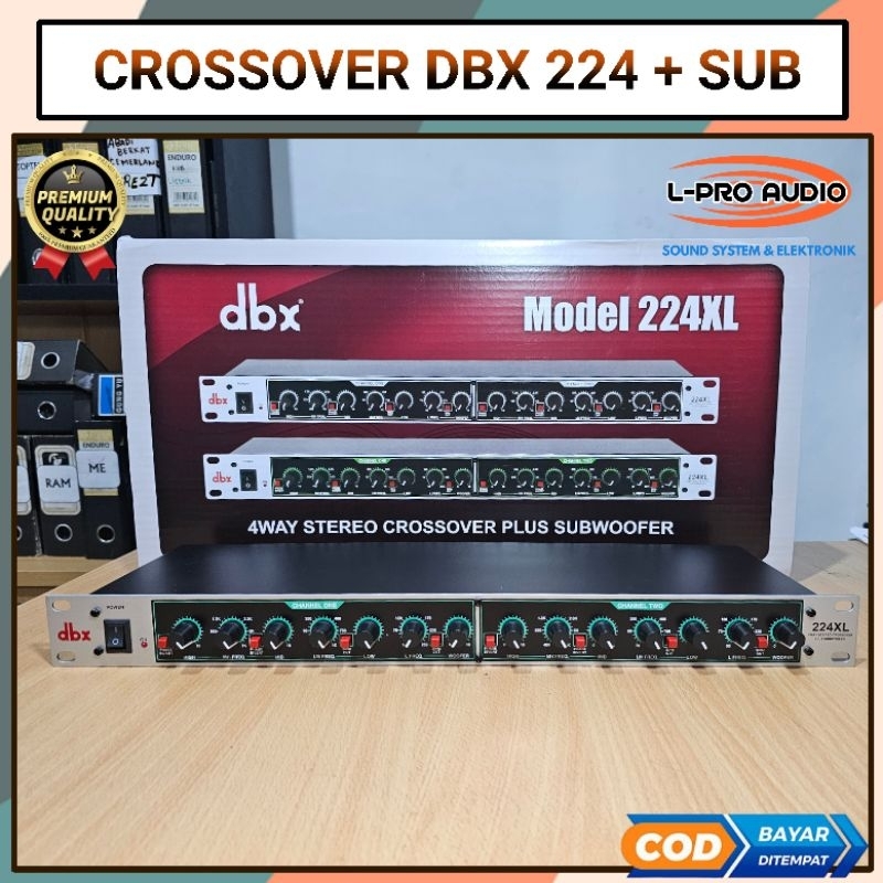 Jual Crossover aktif dbx 224XL SUB subwoofer grade A | Shopee Indonesia
