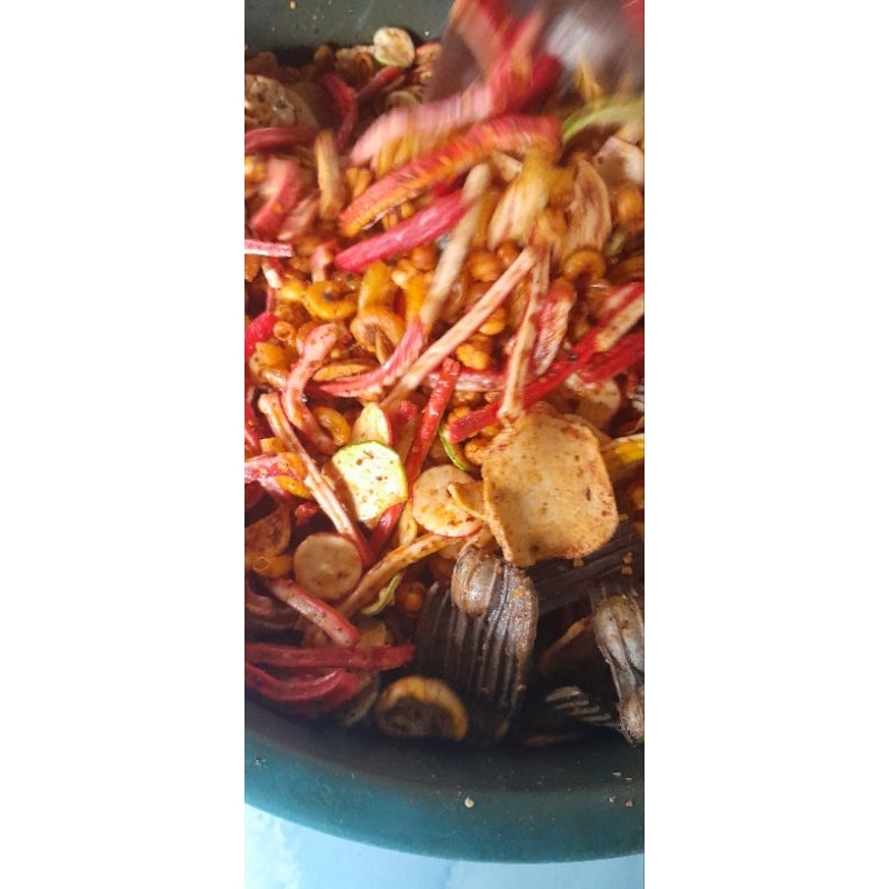 Jual Seblak Campur / Seblak mix basreng/makroni / krupuk jengkol ...