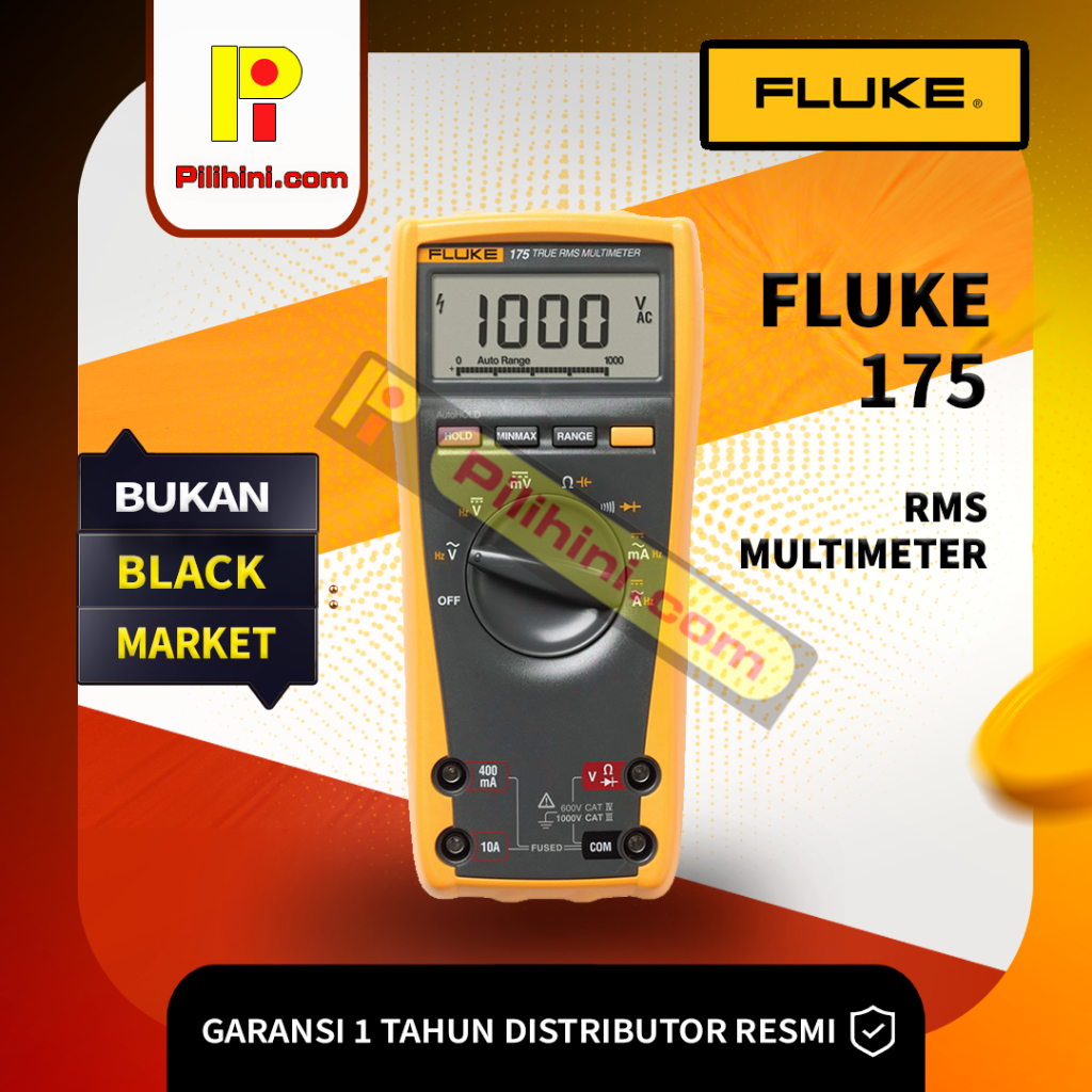 Jual Fluke 175 True-RMS Digital Multimeter | Shopee Indonesia