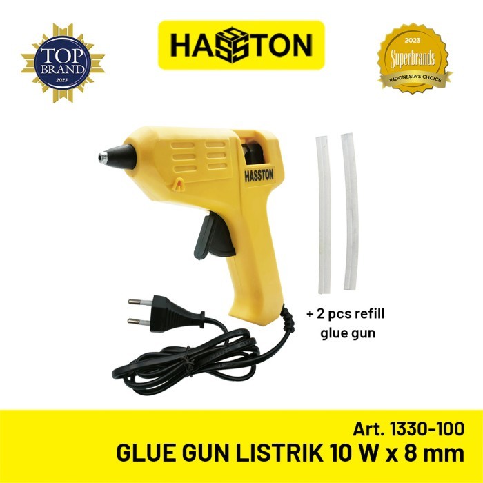 Jual HASSTON - Alat Lem Tembak Listrik 10W / Hot Melt Glue Gun (1330 ...