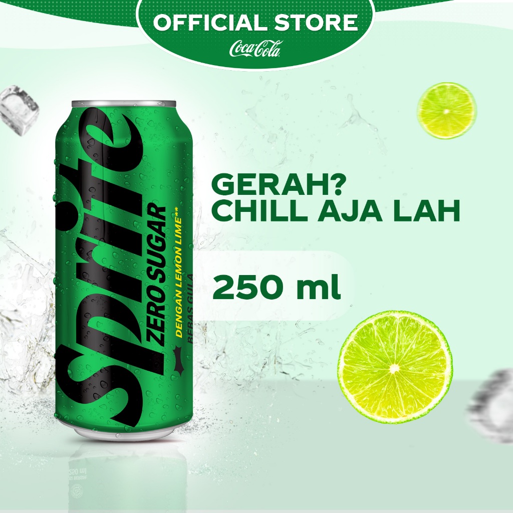 Jual Sprite Zero Lemon Lime Minuman Soda - Kaleng 250ml | Shopee Indonesia