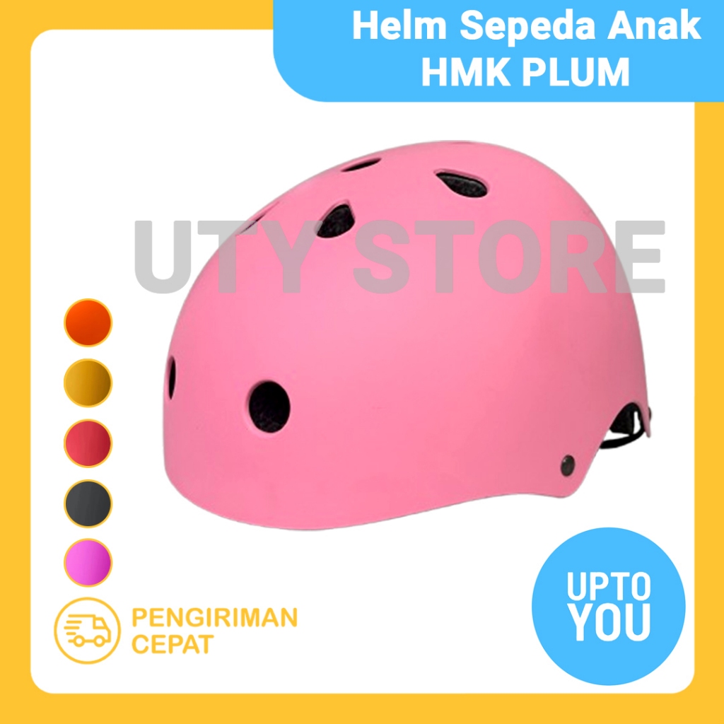 Jual Helm Sepeda Anak - Bike Helmet - Bicycle Helmet Plum | Shopee ...
