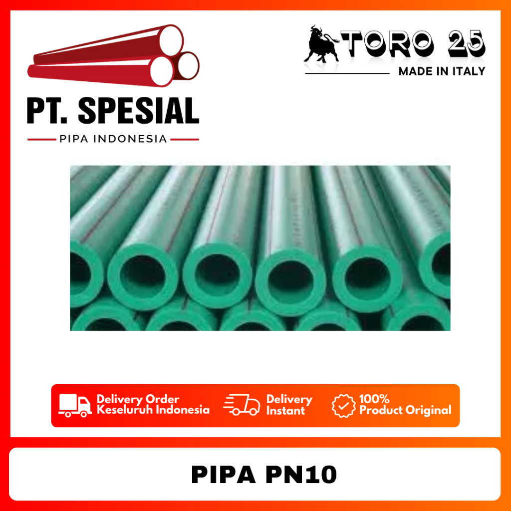 Jual Pipa PPR PN10 Air Dingin Toro dn20 / Pipa PPR Toro - 08 | Shopee ...