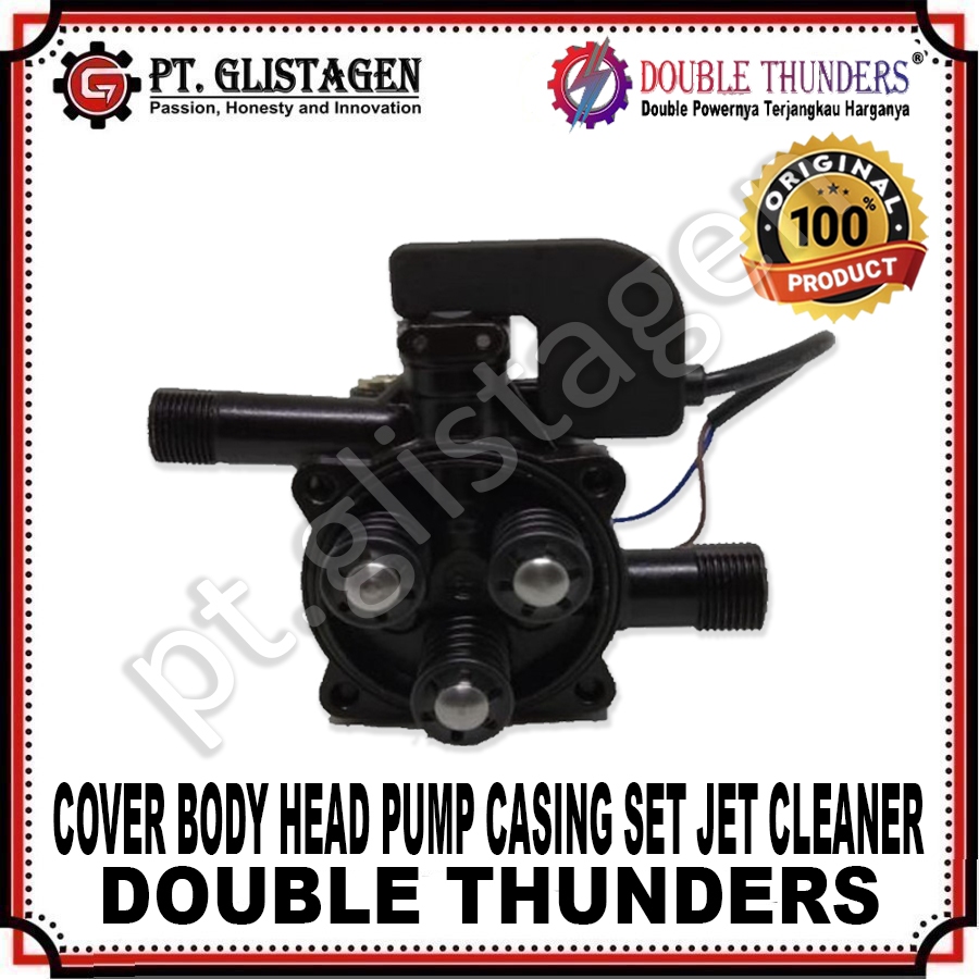 Jual Body Head Pump Casing Set Switch Otomatis Piston Jet Cleaner QL ...