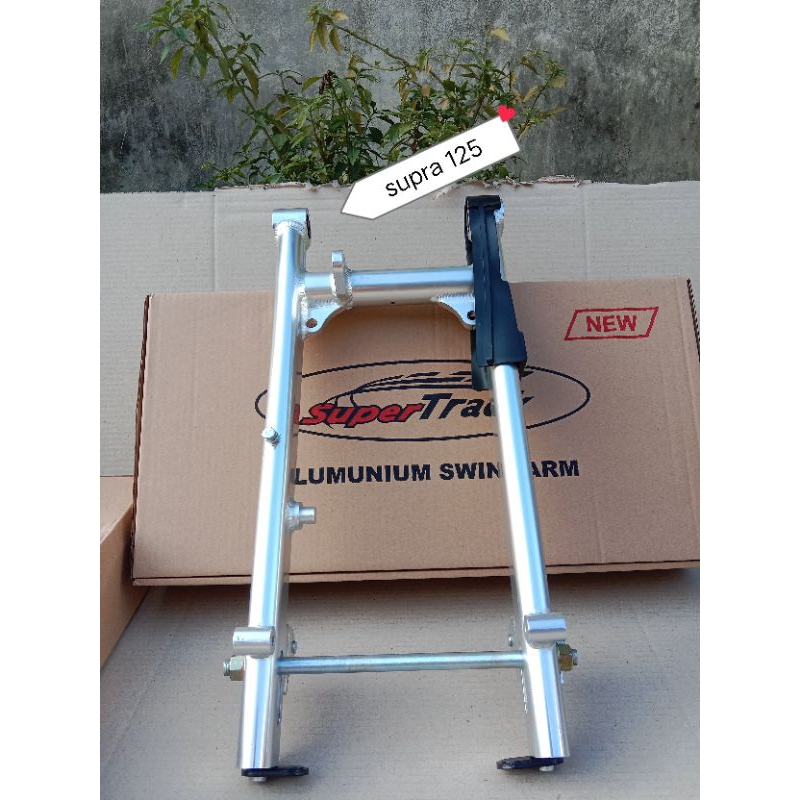 Jual SASIS SWING ARM SUPERTRACK GEN 2 SUPRA 125 SILVER POLISH | Shopee ...