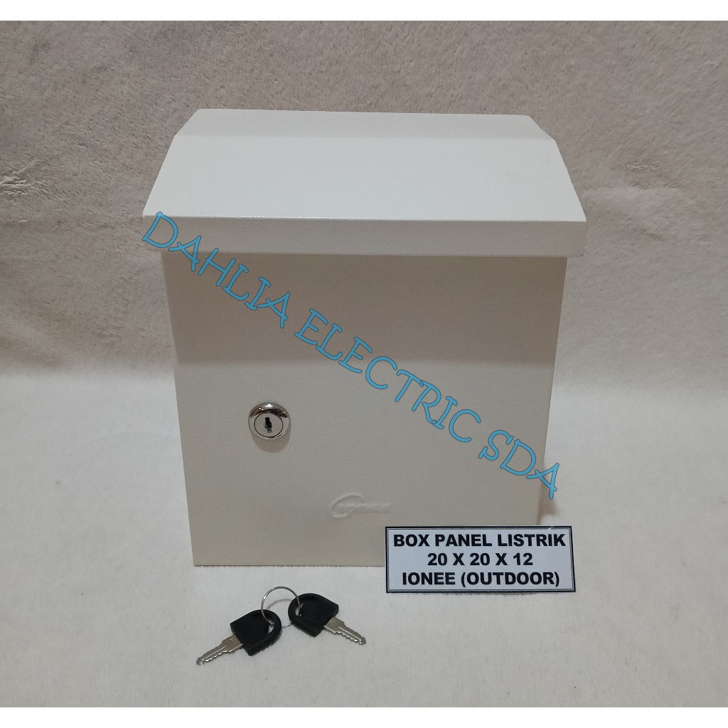 Jual BOX PANEL LISTRIK OUTDOOR (TOPI) 20 X 20 X 12 IONEE | Shopee Indonesia