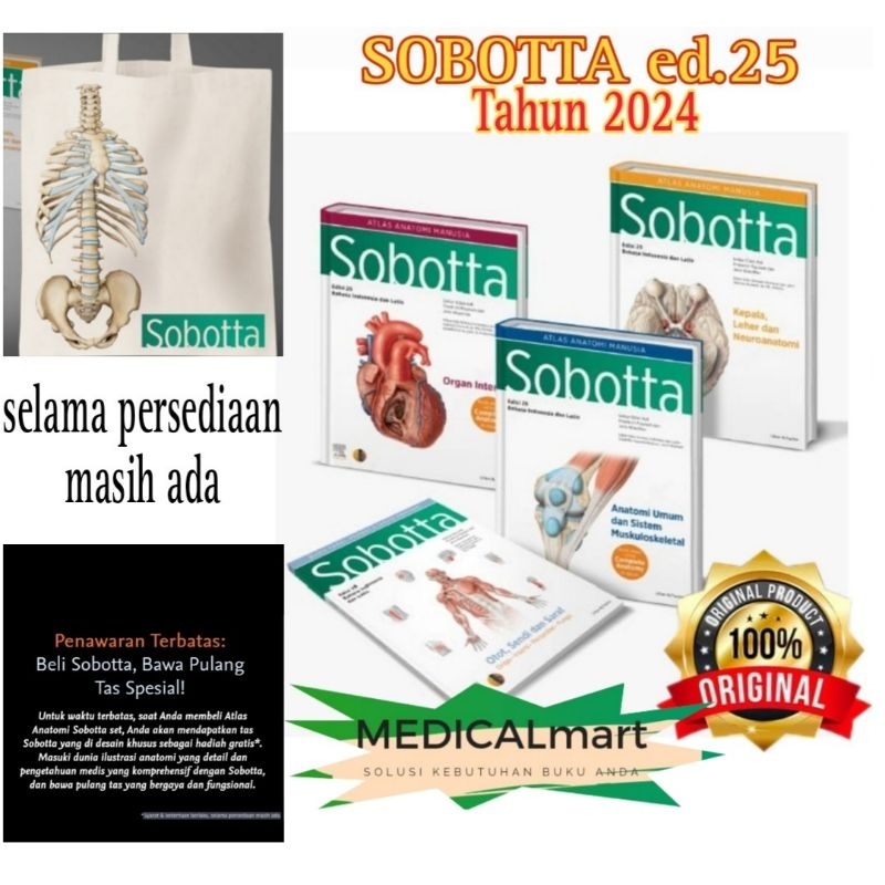 Jual [ Original ] SOBOTTA Atlas Anatomi edisi 25 | Shopee Indonesia