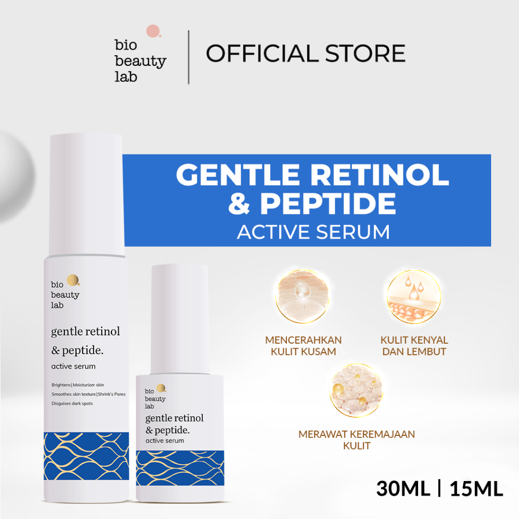 Jual Bio Beauty Lab Gentle Retinol & Peptide Active Serum mengandung ...